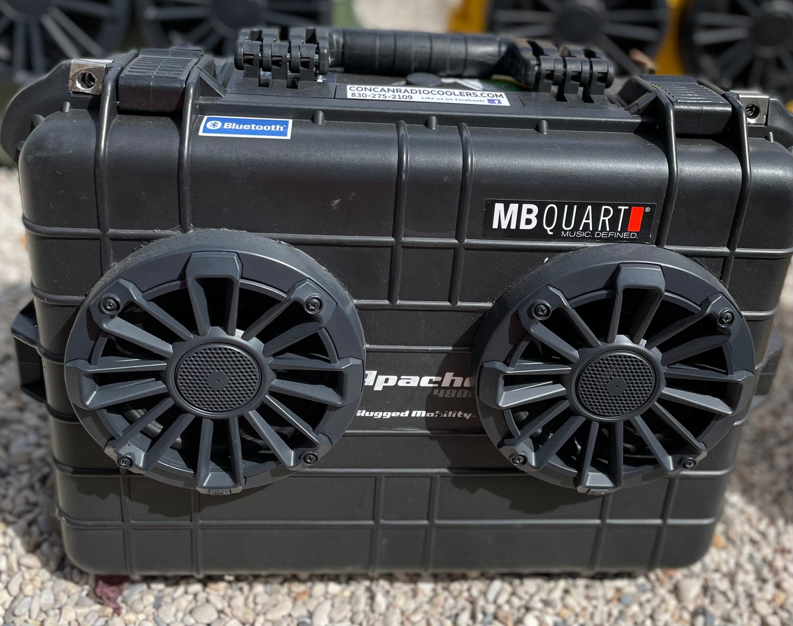 Rockbox Bluetooth Speaker | Concan Radio Coolers